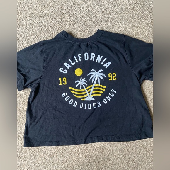 Tops | Chillin Shirt Cropped Top | Poshmark